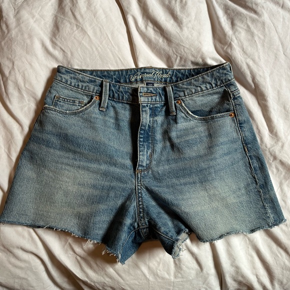 Universal Thread | Shorts | Universal Thread High Rise Shortie Denim ...